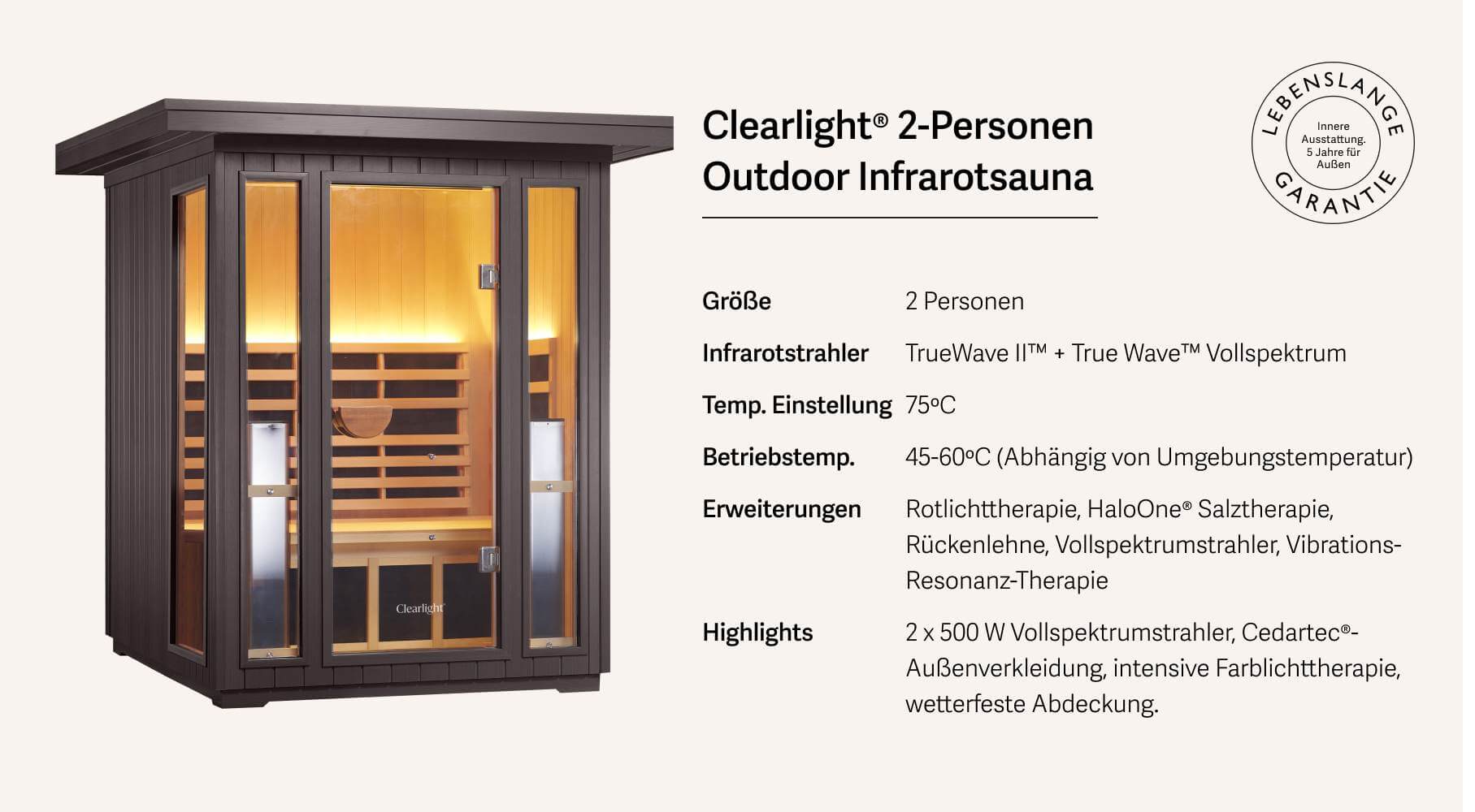 Die besten Infrarotkabinen Deutschlands im Vergleich